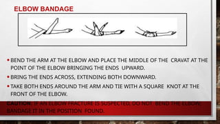 Bandaging with cravat.pptx Disaster Preparedness | PPTX