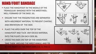Bandaging with cravat.pptx Disaster Preparedness | PPTX