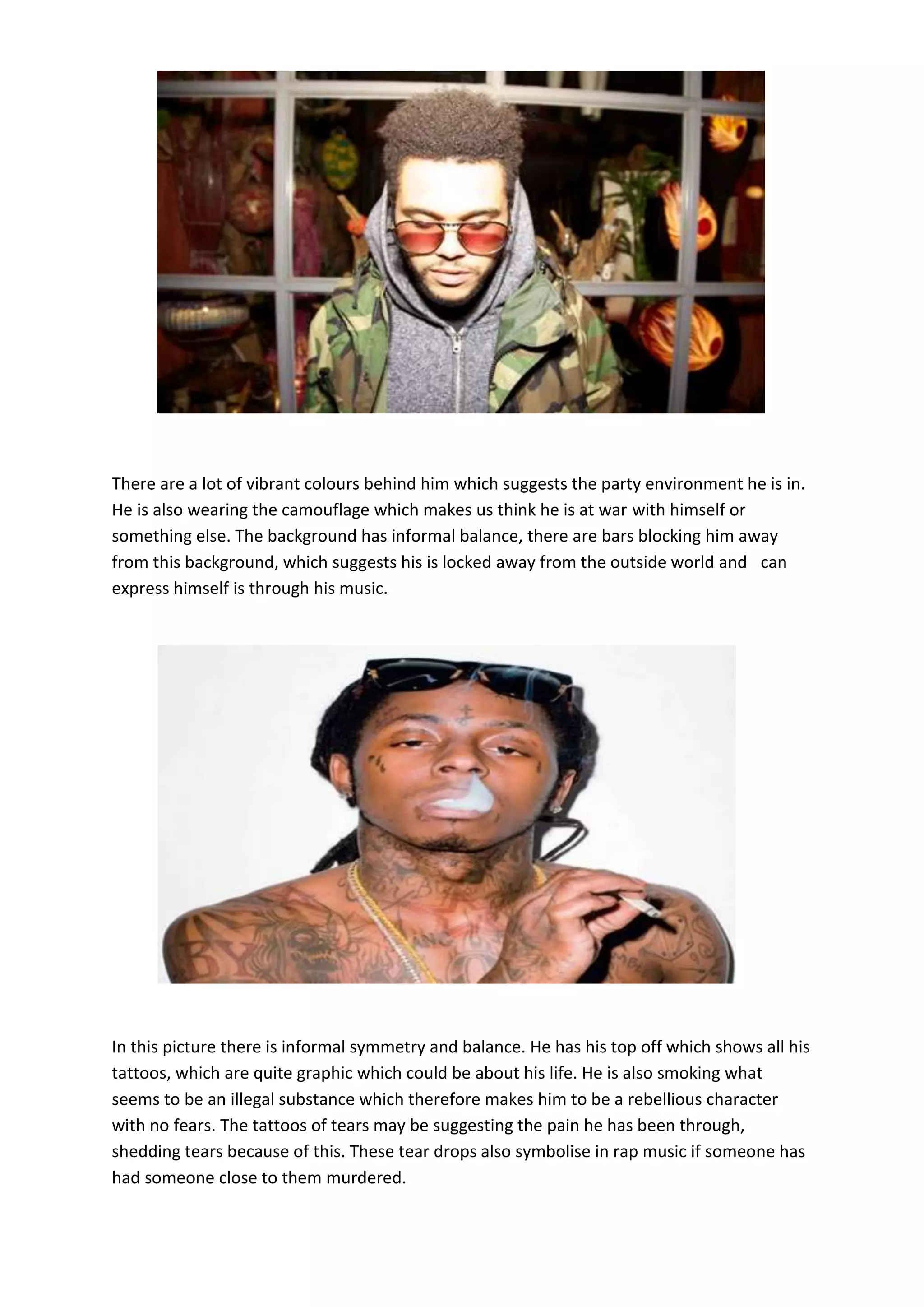 Band and artists picture analysis | DOCX | Music | Entertainment