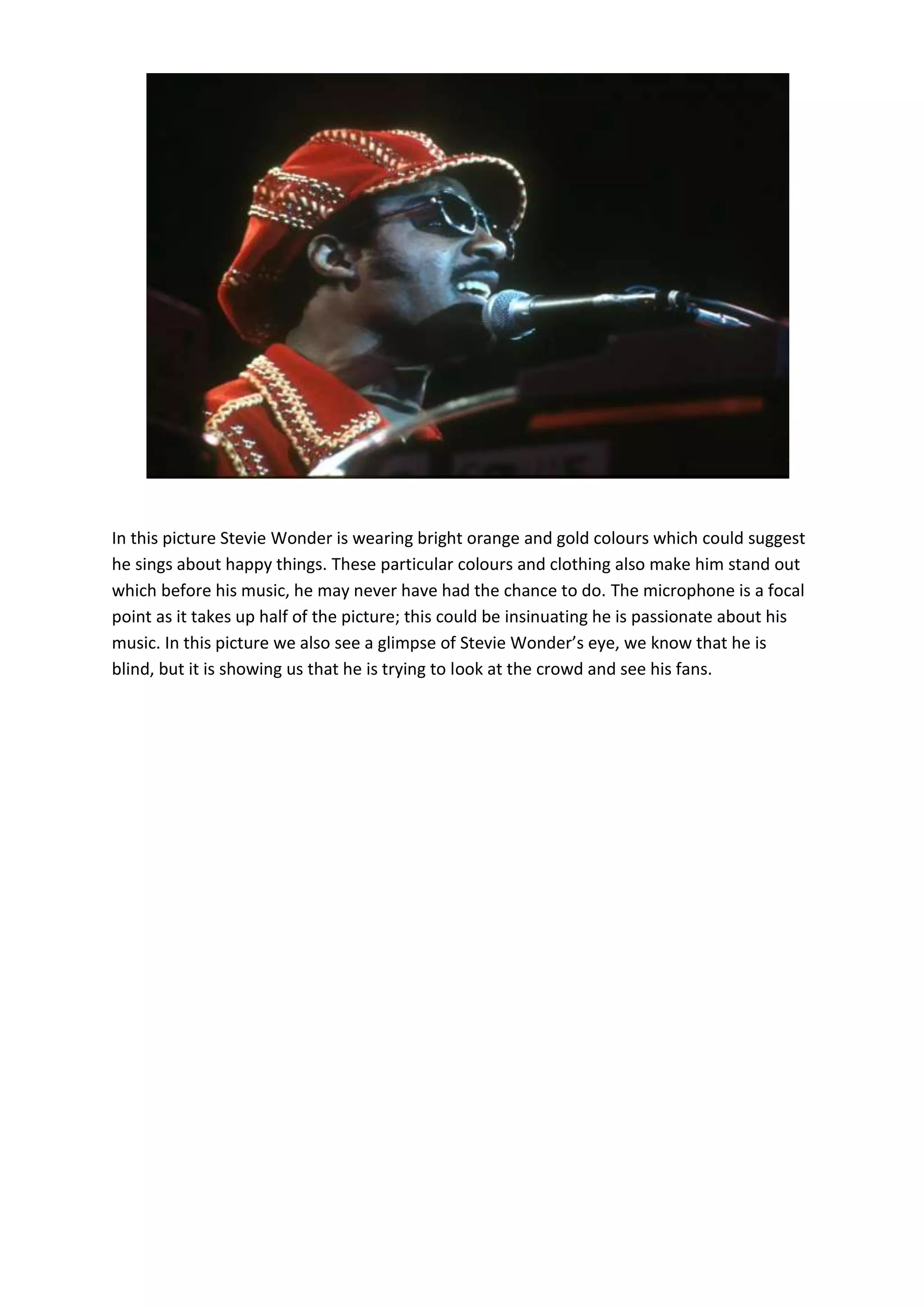 Band and artists picture analysis | DOCX | Music | Entertainment