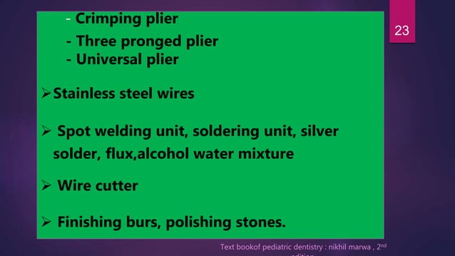 Band and loop space maintainer | PPTX | Dental Health | Diseases and ...