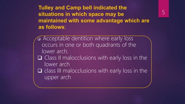 Band and loop space maintainer | PPTX | Dental Health | Diseases and ...