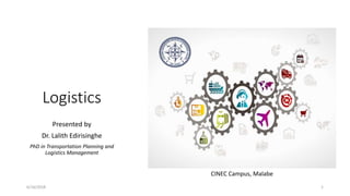 Logistics in School syllabus ; G.C.E.(A.L.) Business Studies 2017 ...