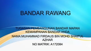 Bandar anda | PPT