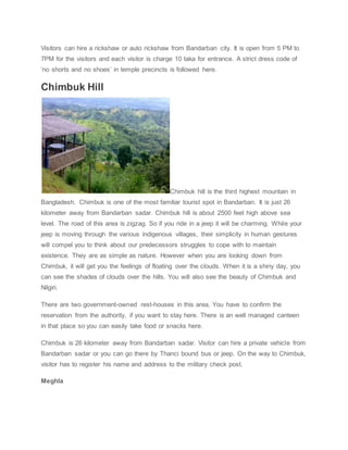 Bandarban | DOCX