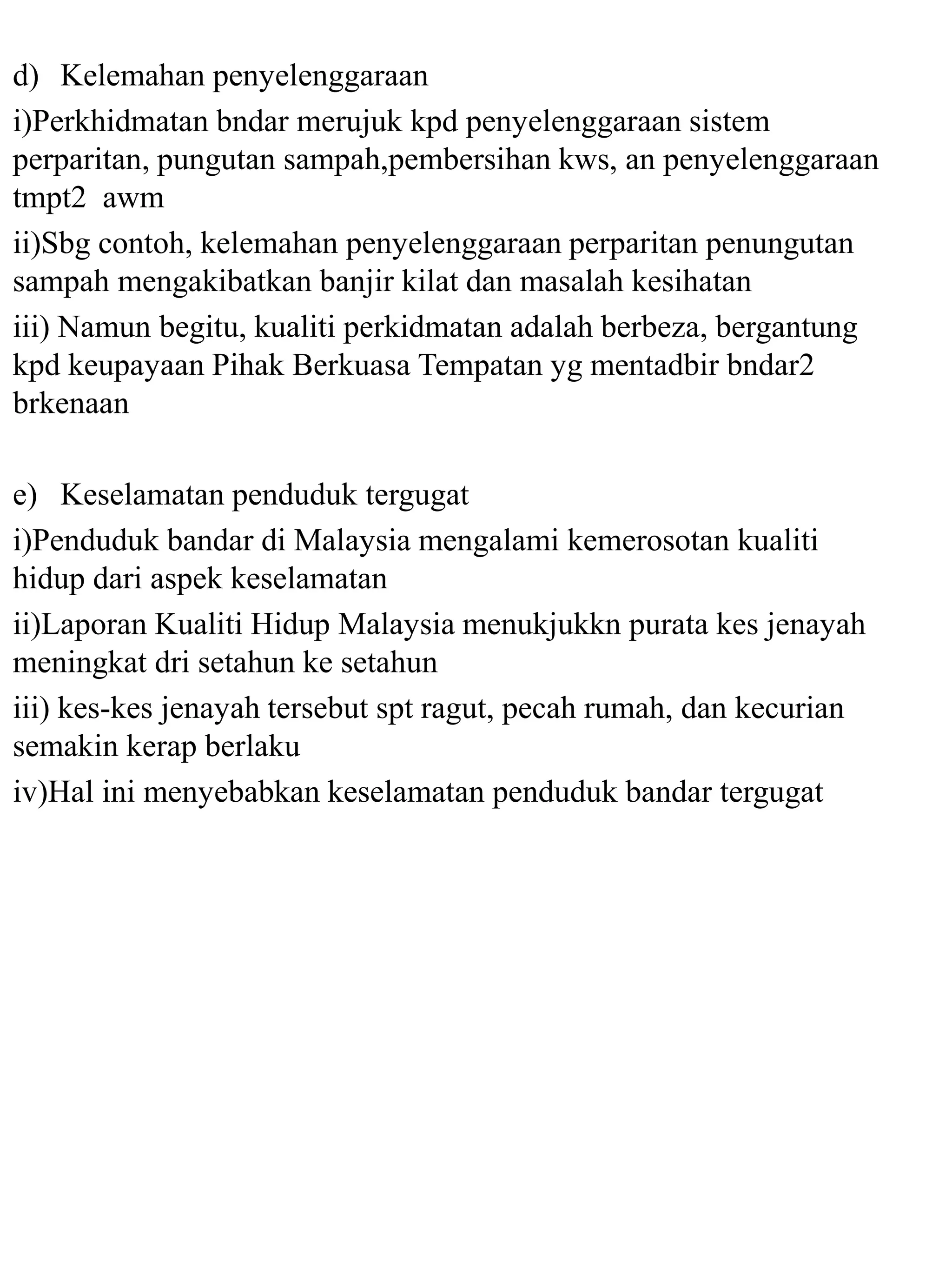 Bandar dan pembandaran | PPTX