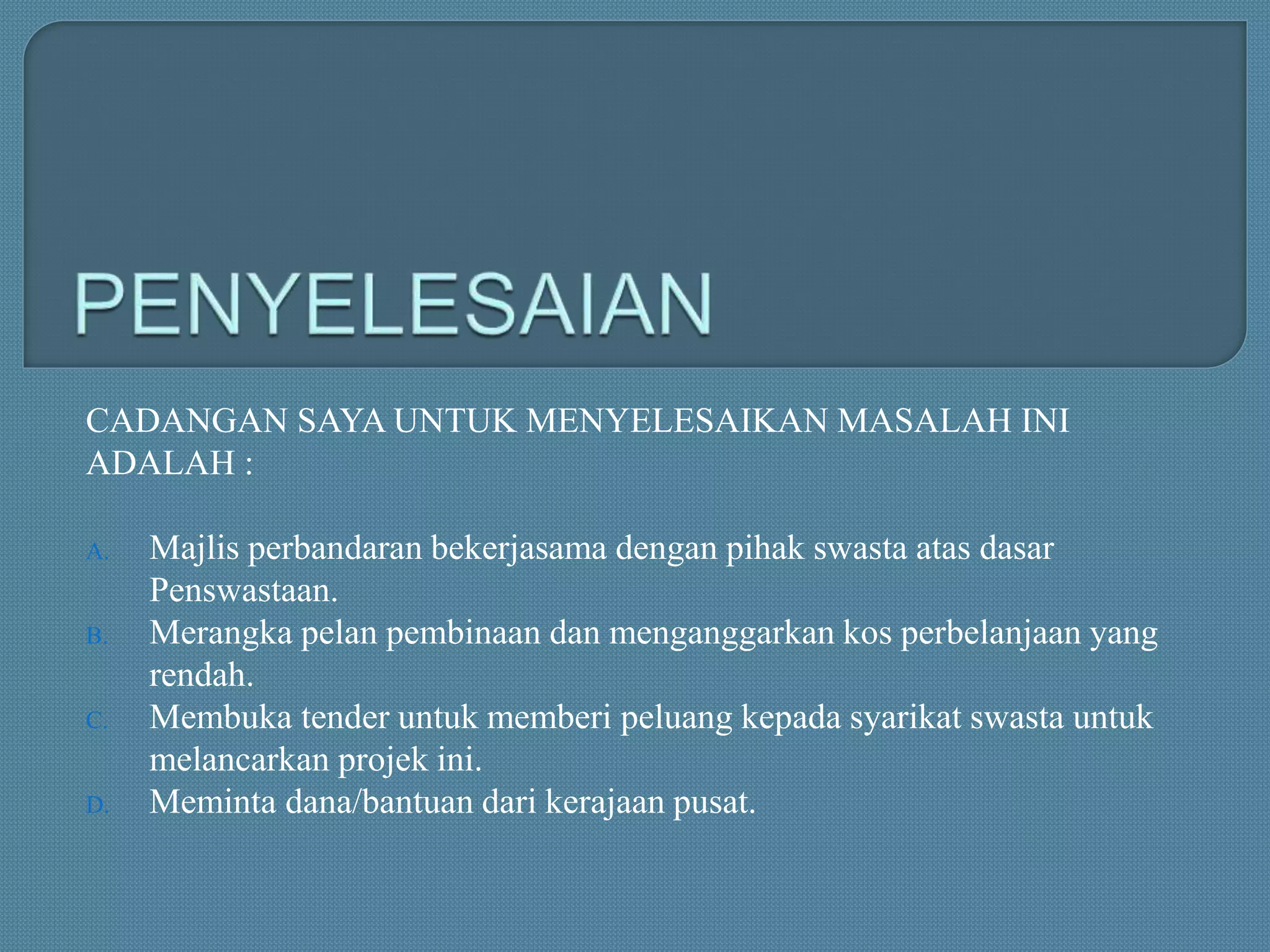 Projek Pembangunan | PPTX