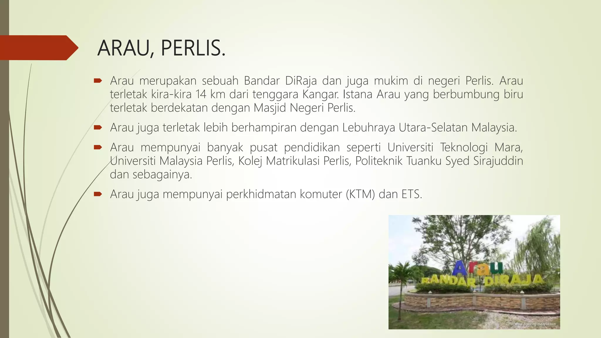 Bandar Mapan Arau, Perlis | PPT