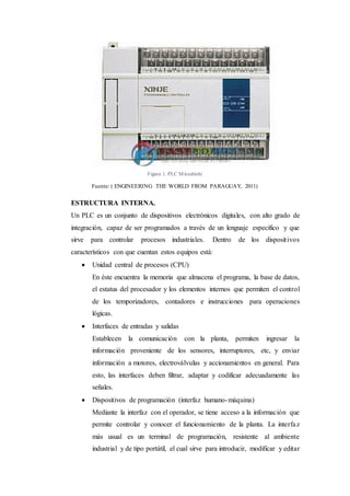 Programación en PLC Xinje - banda transportadora | DOCX