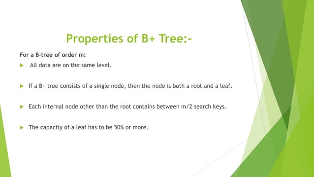 B and B+ tree | PPTX | Databases | Computer Software and Applications