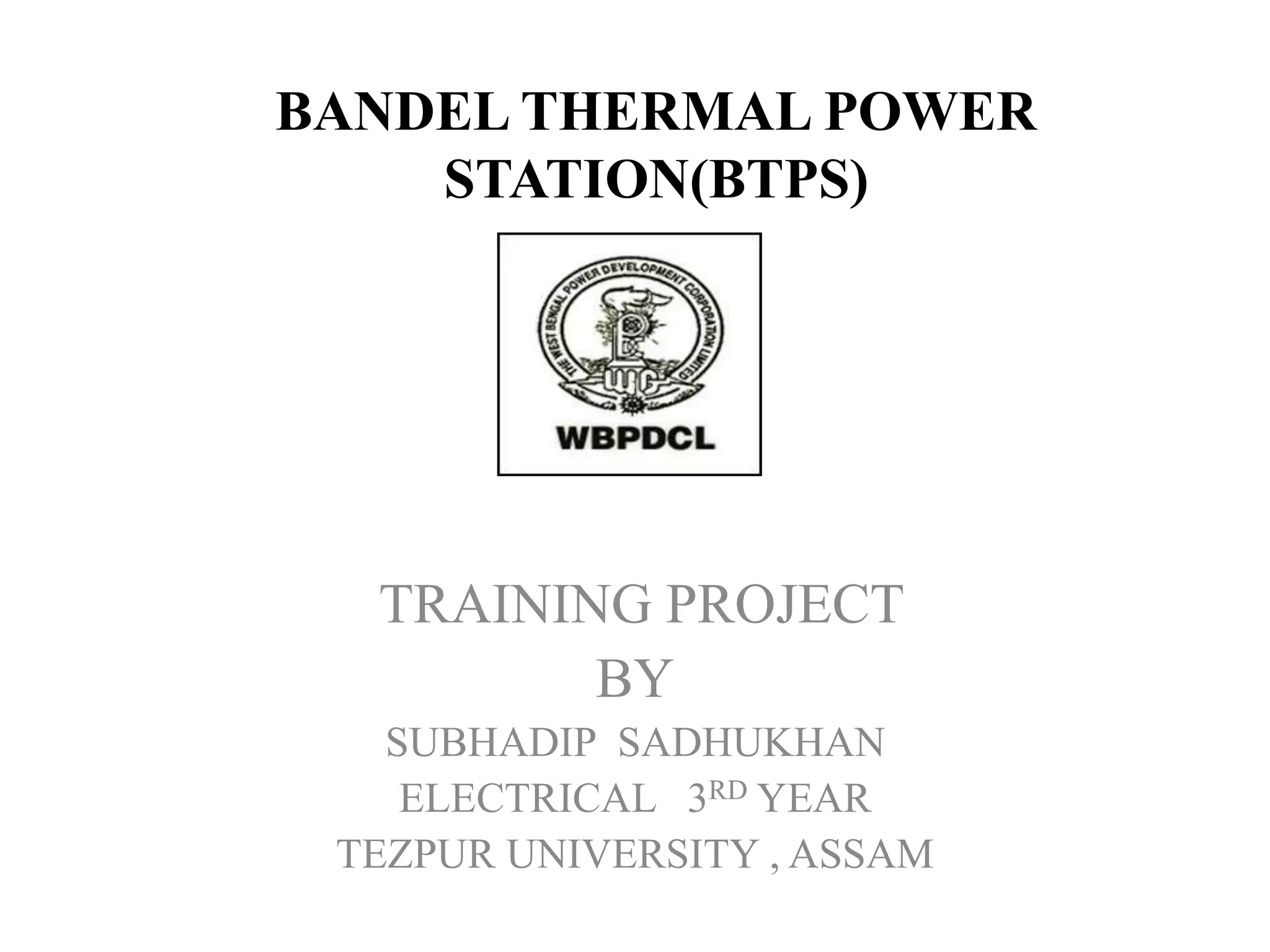 Bandel training | PPTX