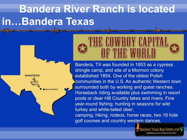Bandera River Ranch slide show & information | PPT