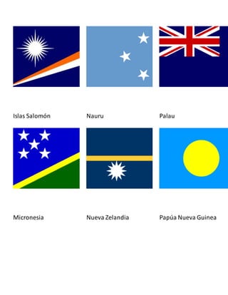 Banderas del mundo | DOCX
