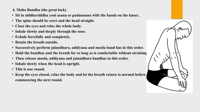 Bandhas(neuro-muscular locks) - advance hatha yoga | PPT
