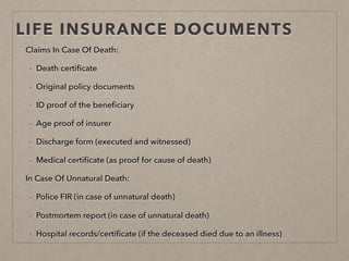 Life insurance and General Insurance | PDF