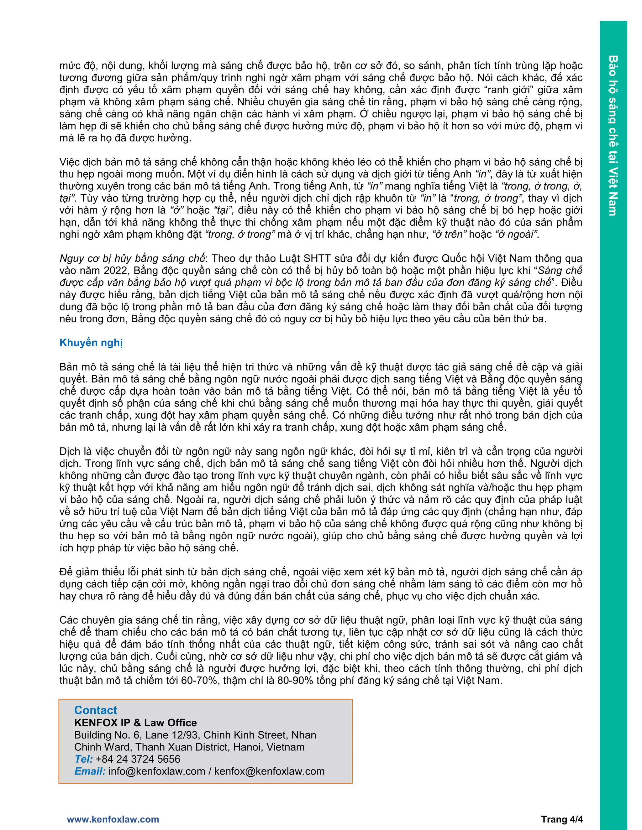 Ban dich tieng viet cua ban mo ta sang che quan trong nhu the nao trong ...