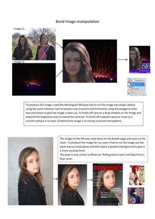 Band image manipulation | DOCX