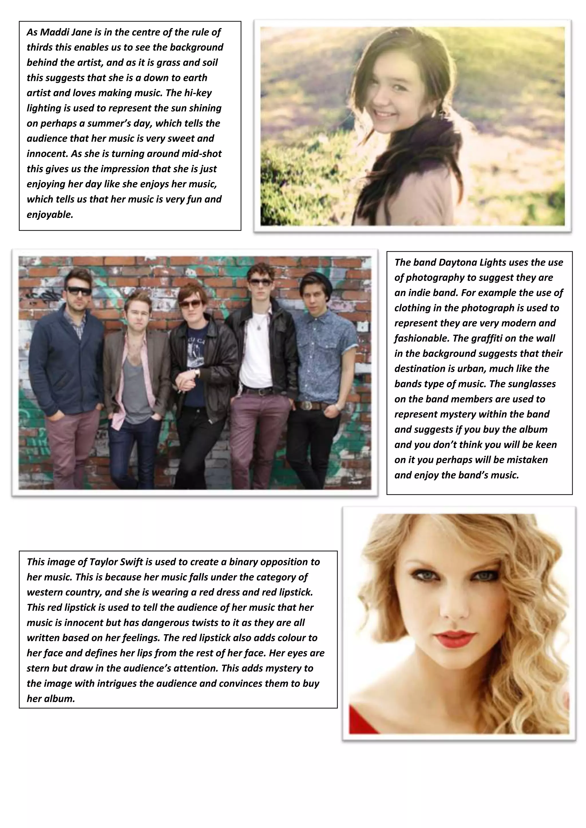 Band images | DOCX | Music | Entertainment