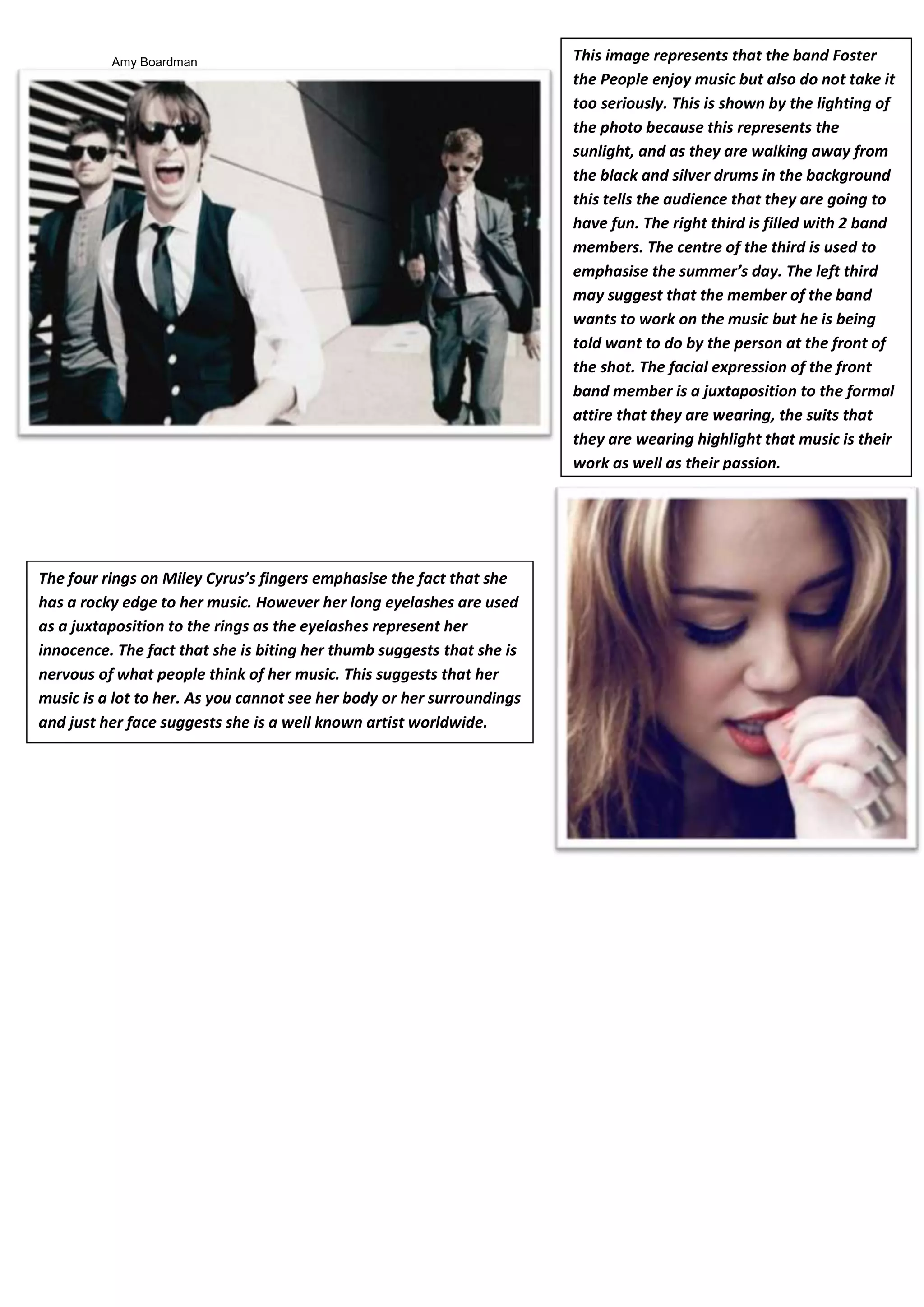 Band images | DOCX | Music | Entertainment