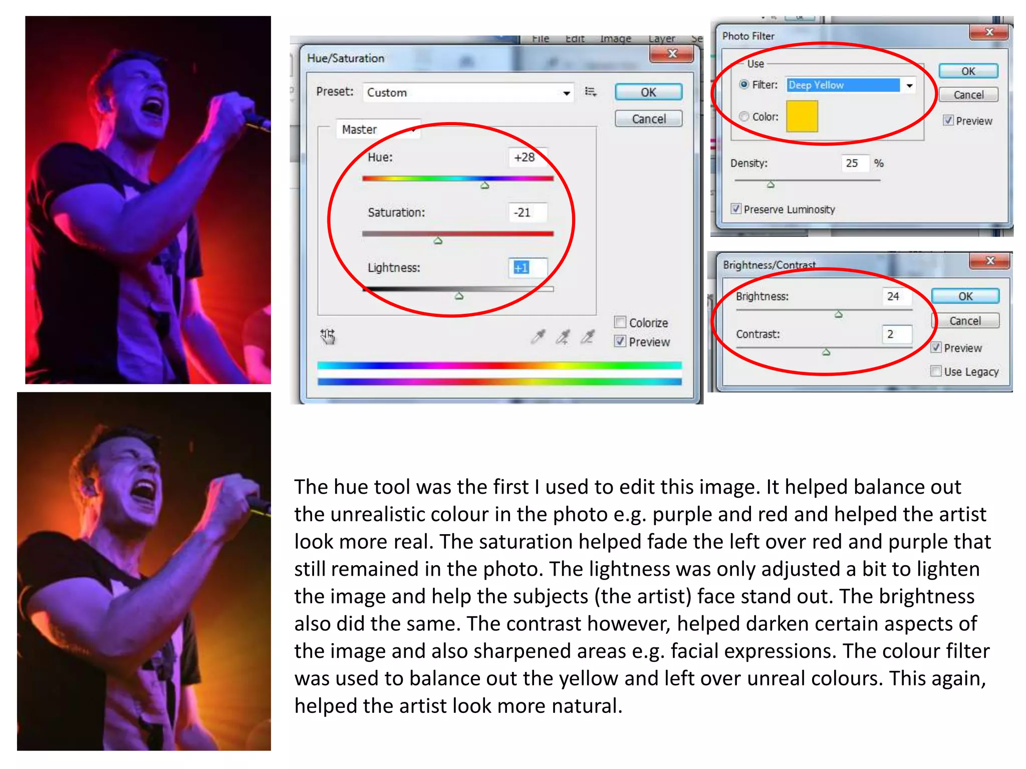 Band Images Manipulation | PPTX