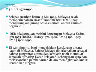 Bandingkan Kesan Pendidikan Kepada Pembangunan Insan Dan Negara Ppt
