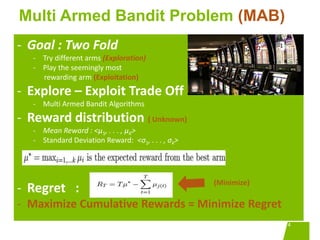 Bandit algorithms | PPT