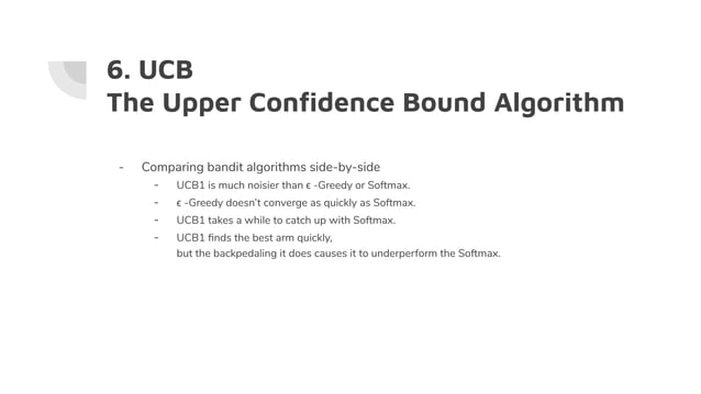 Bandit algorithms for website optimization - A summary | PPT