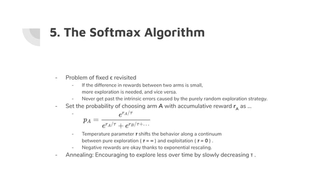 Bandit algorithms for website optimization - A summary | PPT
