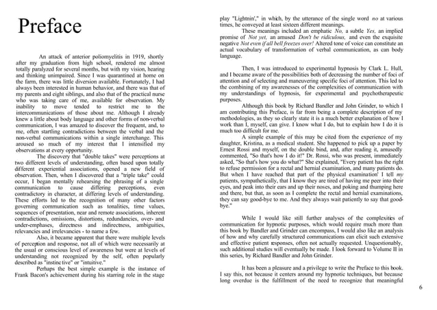 Bandler richard patterns of the hypnotic techniques of milton erickson ...