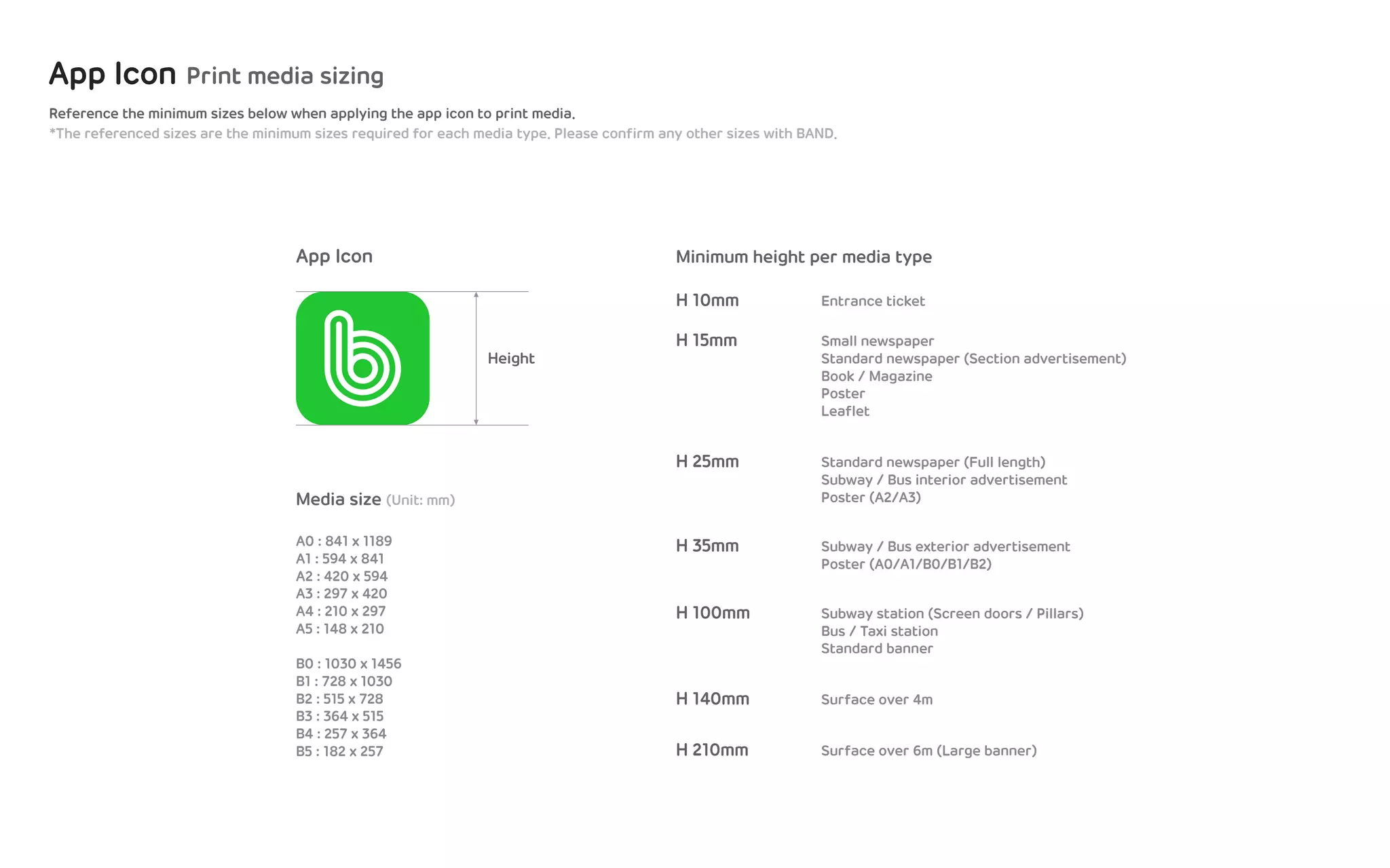 BAND App - Logo Design Guideline | PDF