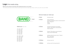 BAND App - Logo Design Guideline | PDF