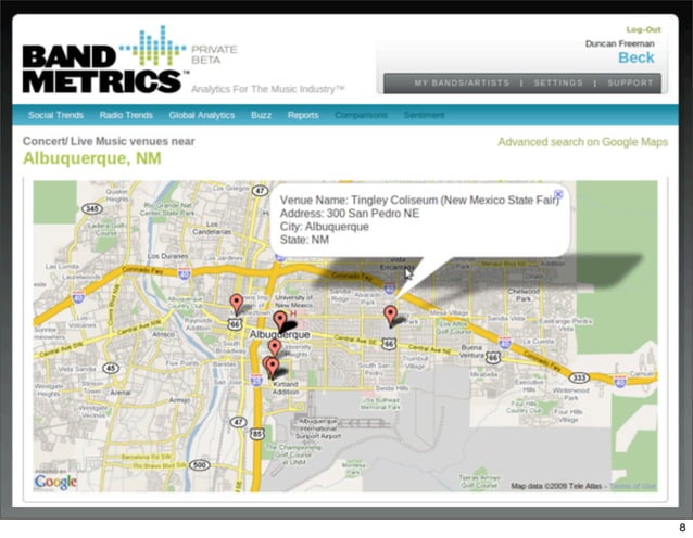 Band Metrics (USA) | PDF