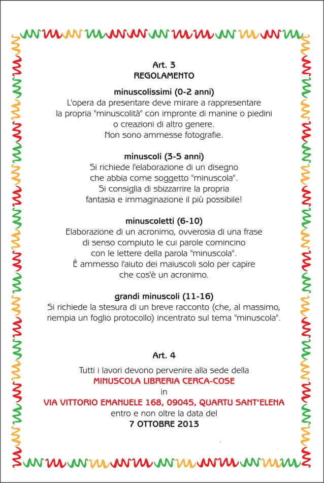 Bando concorsuscolo | PDF