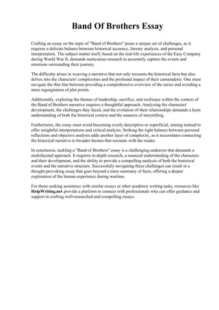 Band Of Brothers Essay.pdf