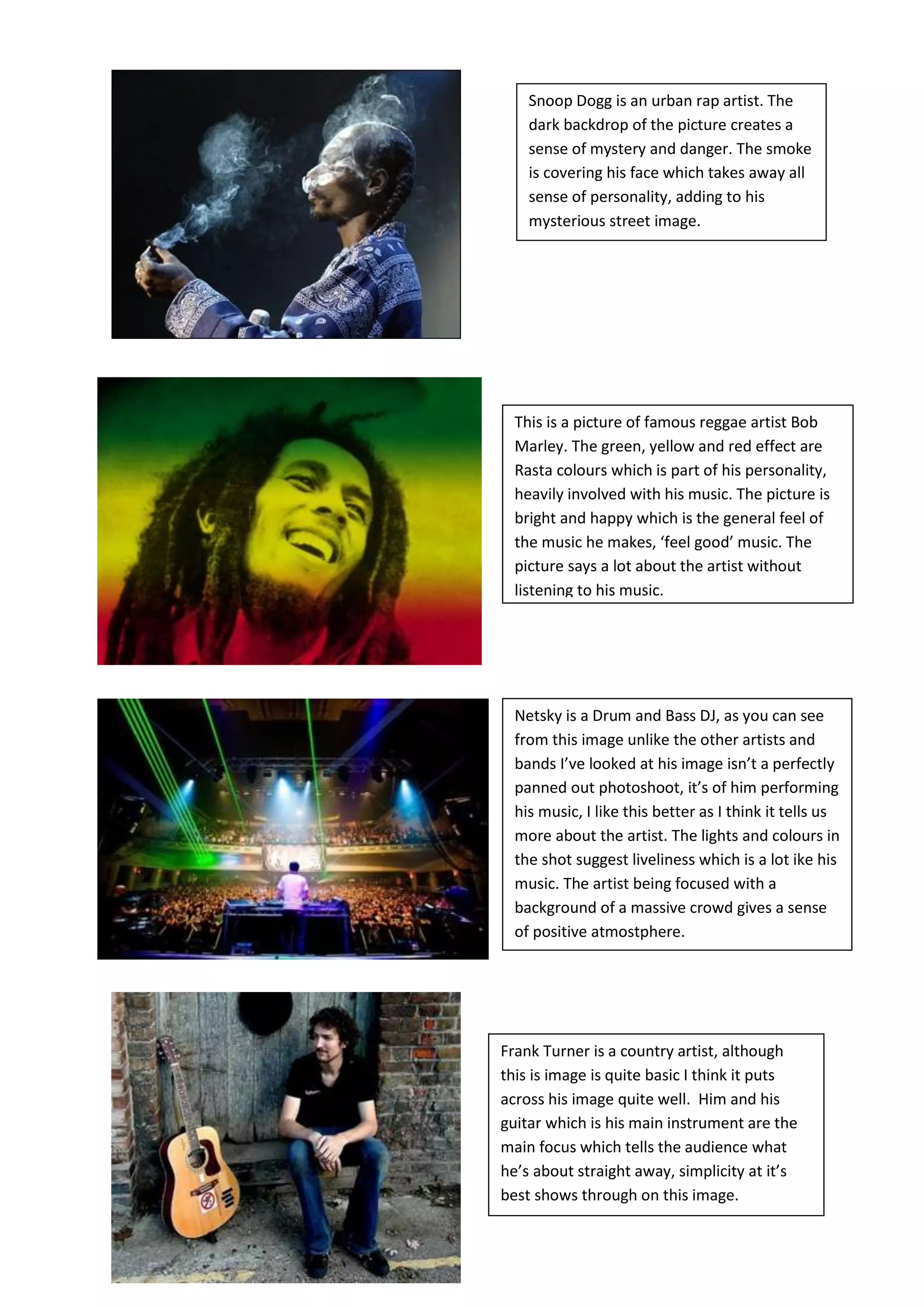 Band picture analysis | DOCX | Hip Hop Music | Music