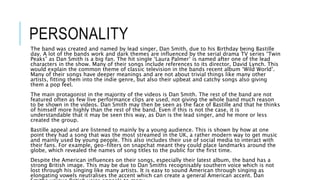 Band profile | PPTX