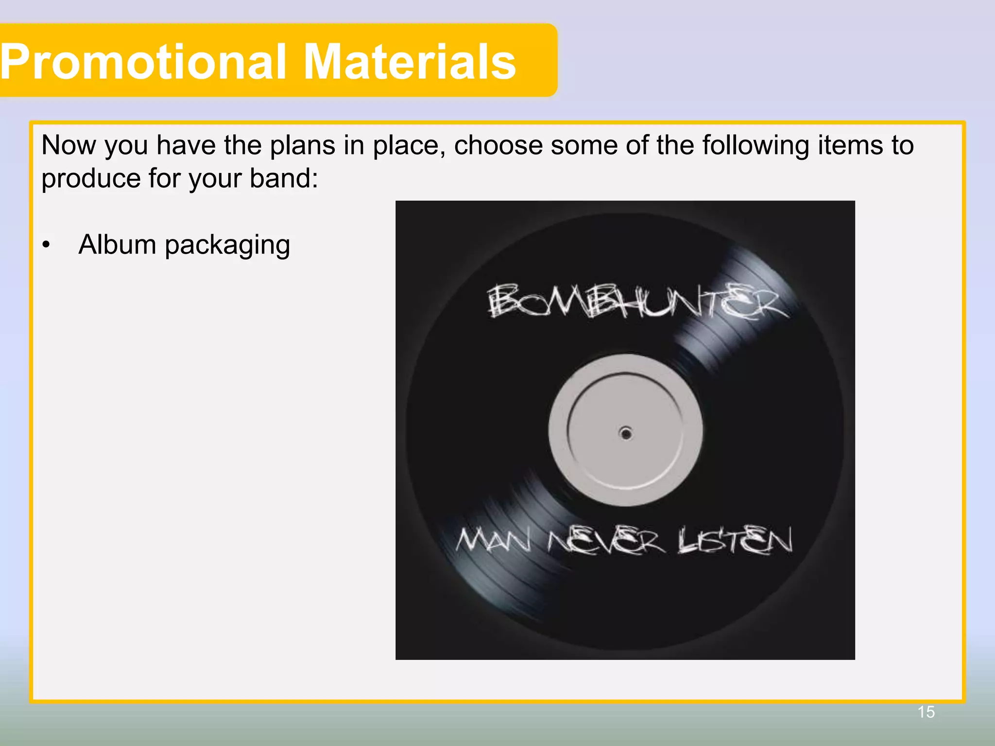 Band pro forma | PPTX