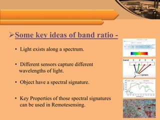Band ratioing presentation | PPTX