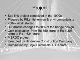 Bandra worli sealink | PPS