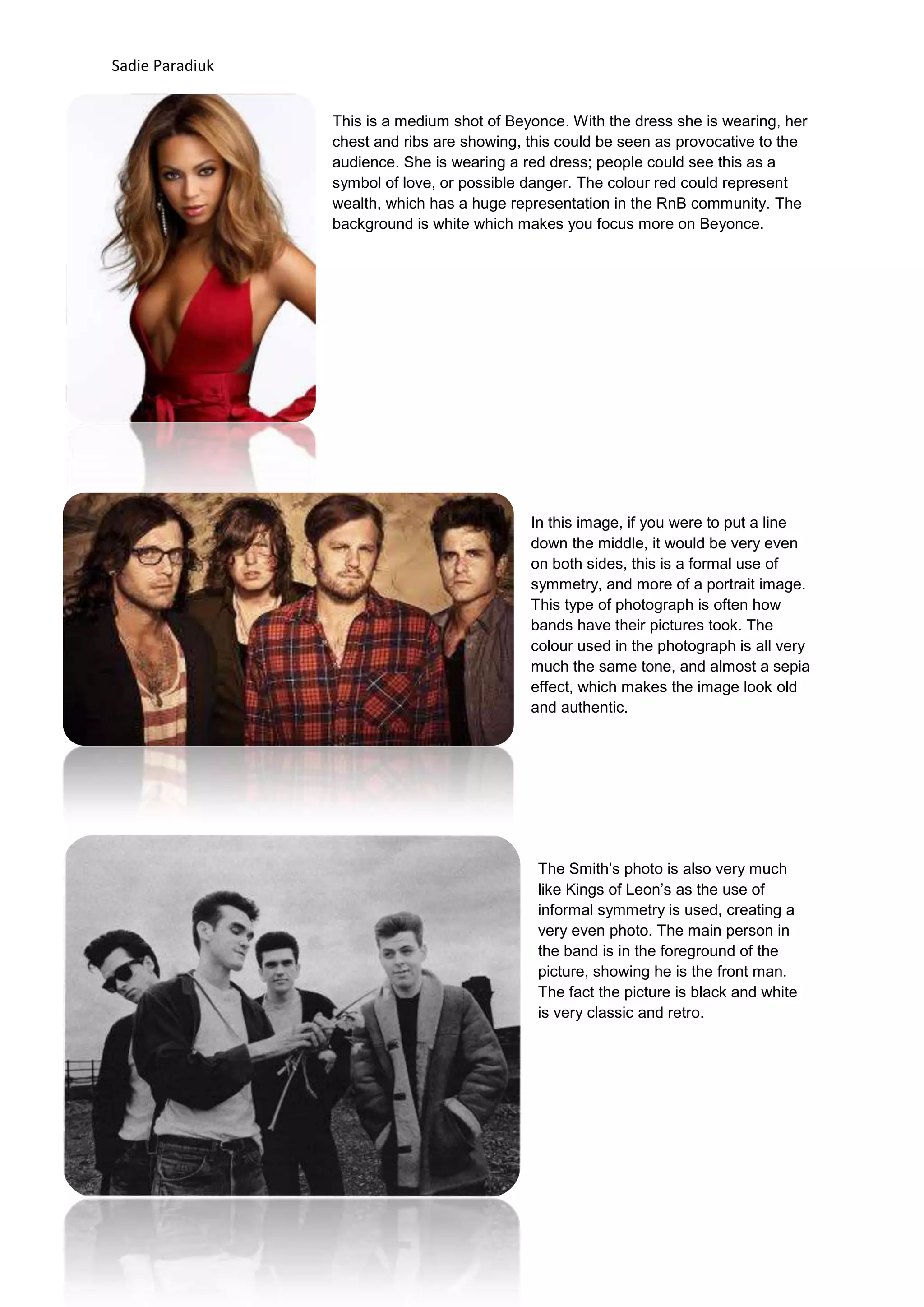 Bands and artists | DOCX