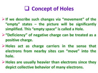 B.Tech sem I Engineering Physics U-II Chapter 1-Band theory of solid | PPTX