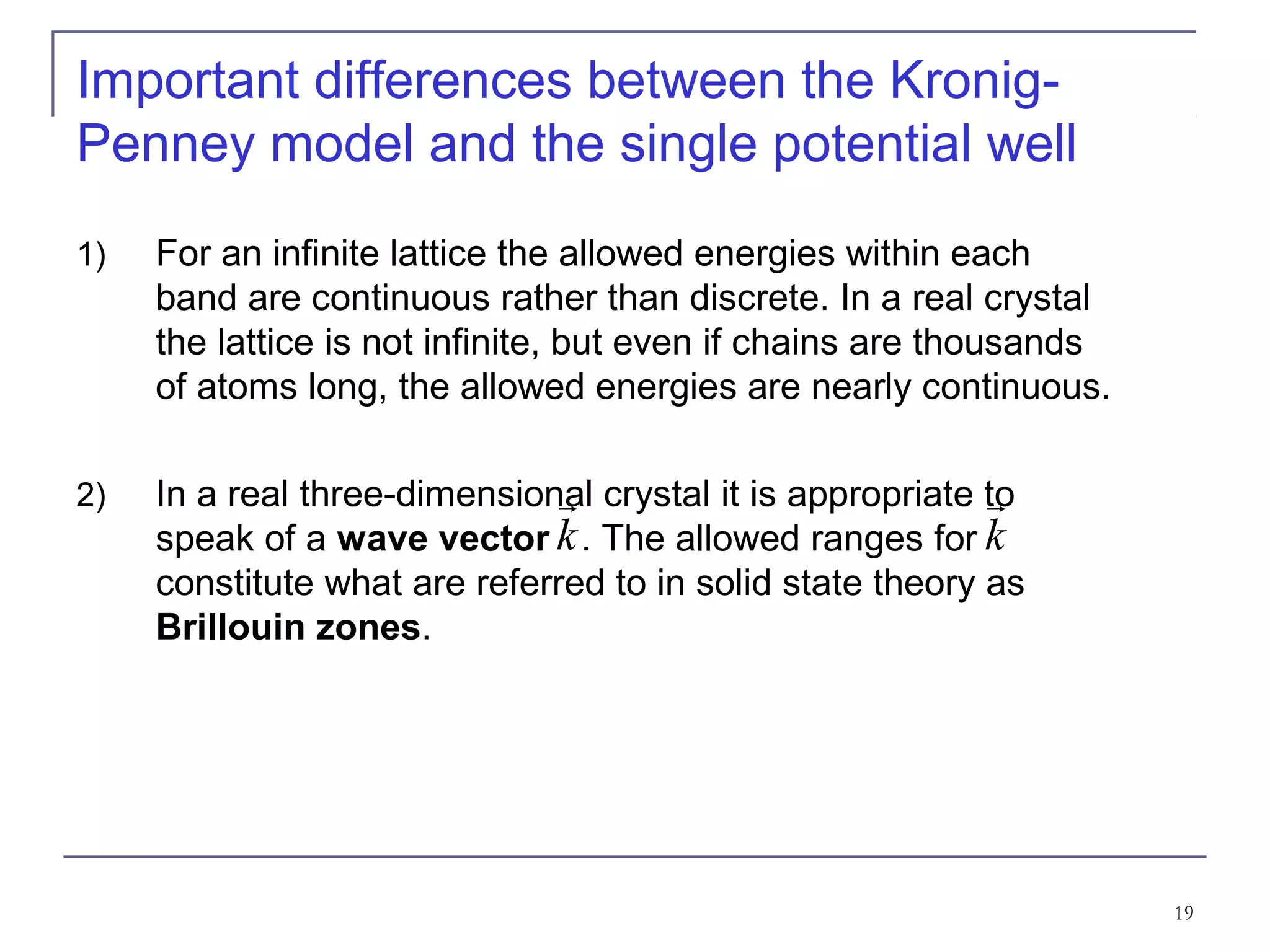 Band theory of solids | PPT