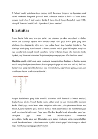 Bandul sederhana | DOCX