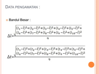 Bandul Matematis | PPTX
