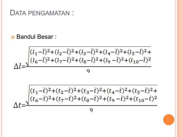 Bandul Matematis | PPTX