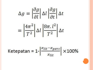 Bandul Matematis | PPTX