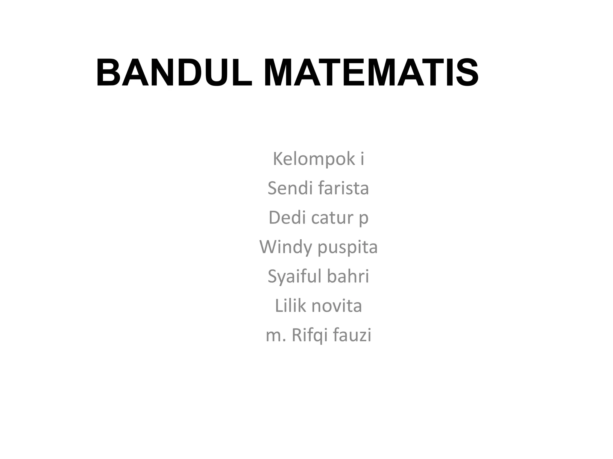 Bandul matematis | PPT