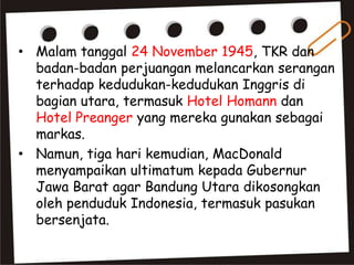 Bandung lautan api | PPTX