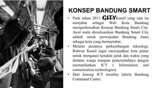 Bandung smart city | PPTX