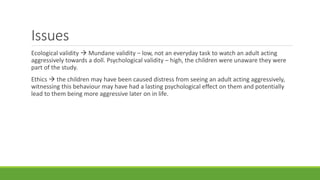 Bandura et al | PPTX | Parenting | Family and Relationships